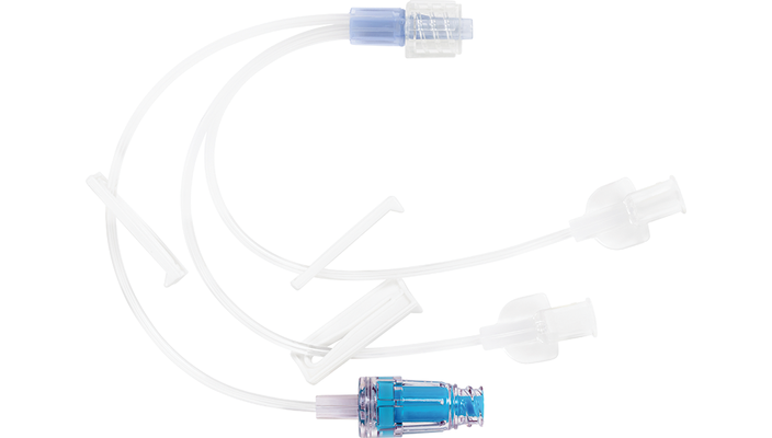 MaxZero™ Extension Set, Microbore Trifuse: Fuse 1: 1 Bonded MaxZero™ Needle-Free Connector ...